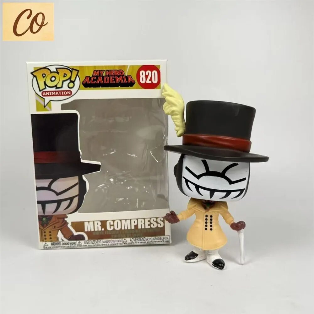 Фигурка Funko Pop! My Hero Academia MR. COMPRESS 820, высота 10 см, коллекционная модель