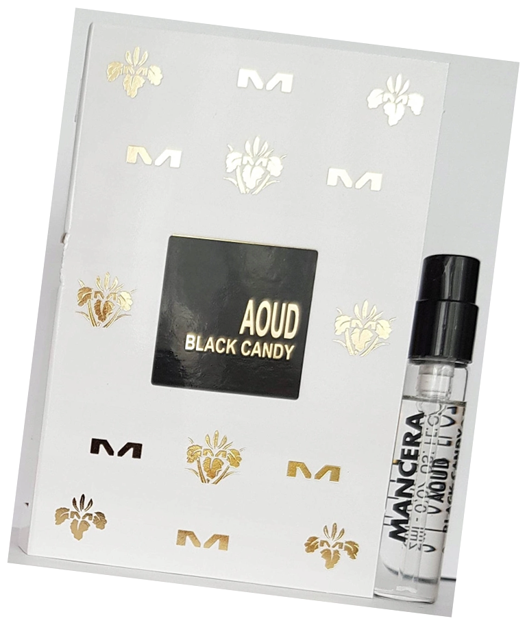 Парфюмерная вода Mancera Aoud Black Candy 2 мл пробник унисекс - Мансера Ауд Блэк Кэнди Черная оригинал