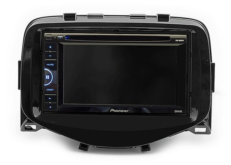 Carav 11-591 | 2DIN переходная рамка TOYOTA Aygo 2014+ / CITROEN C1 2014+ / PEUGEOT (108) 2014-2021