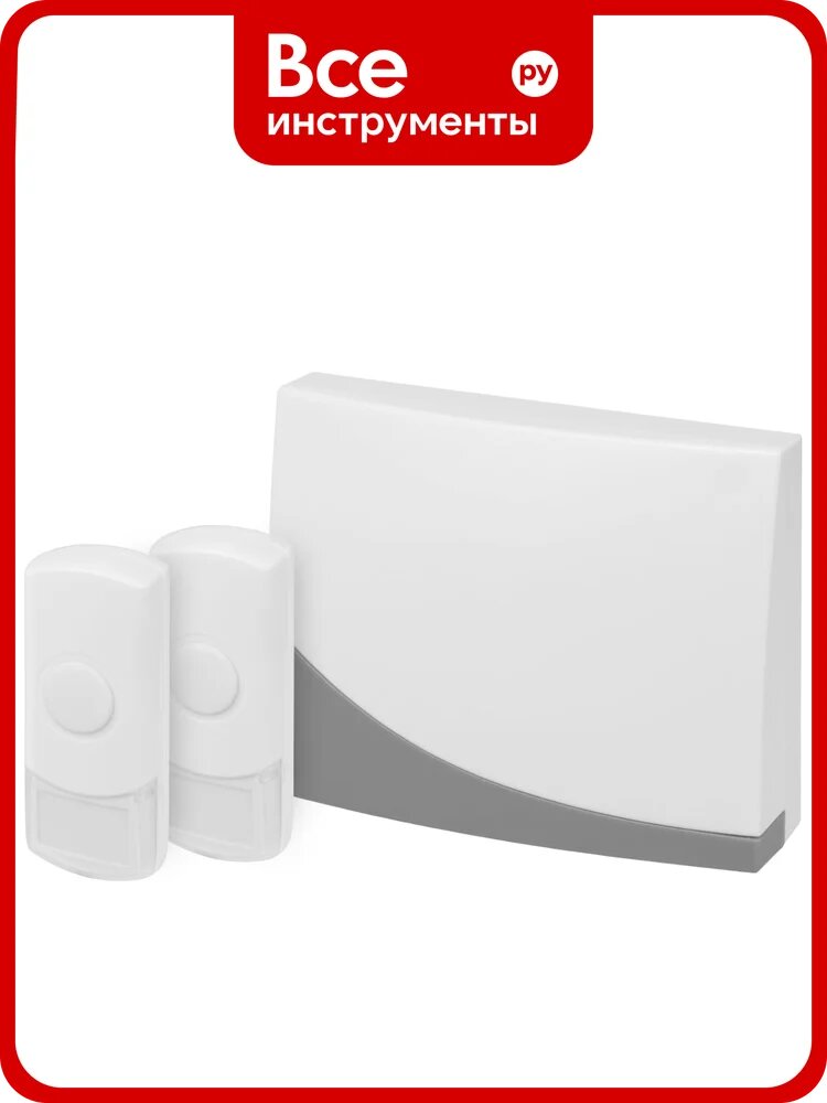 Беспроводной звонок TDM ELECTRIC ЗББ-12/1-2М 2 кнопки SQ1901-0006