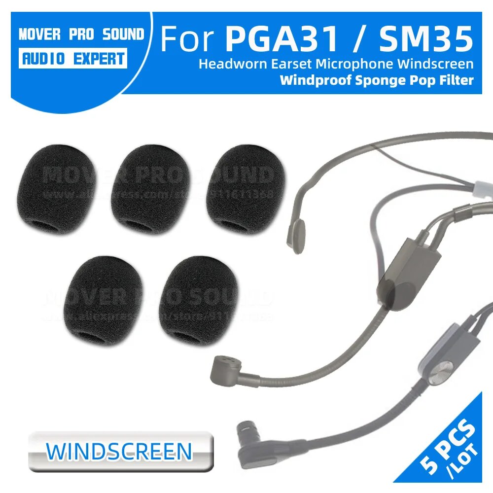 Ветрозащитный экран SnapVox для Shure PGA31 SM35