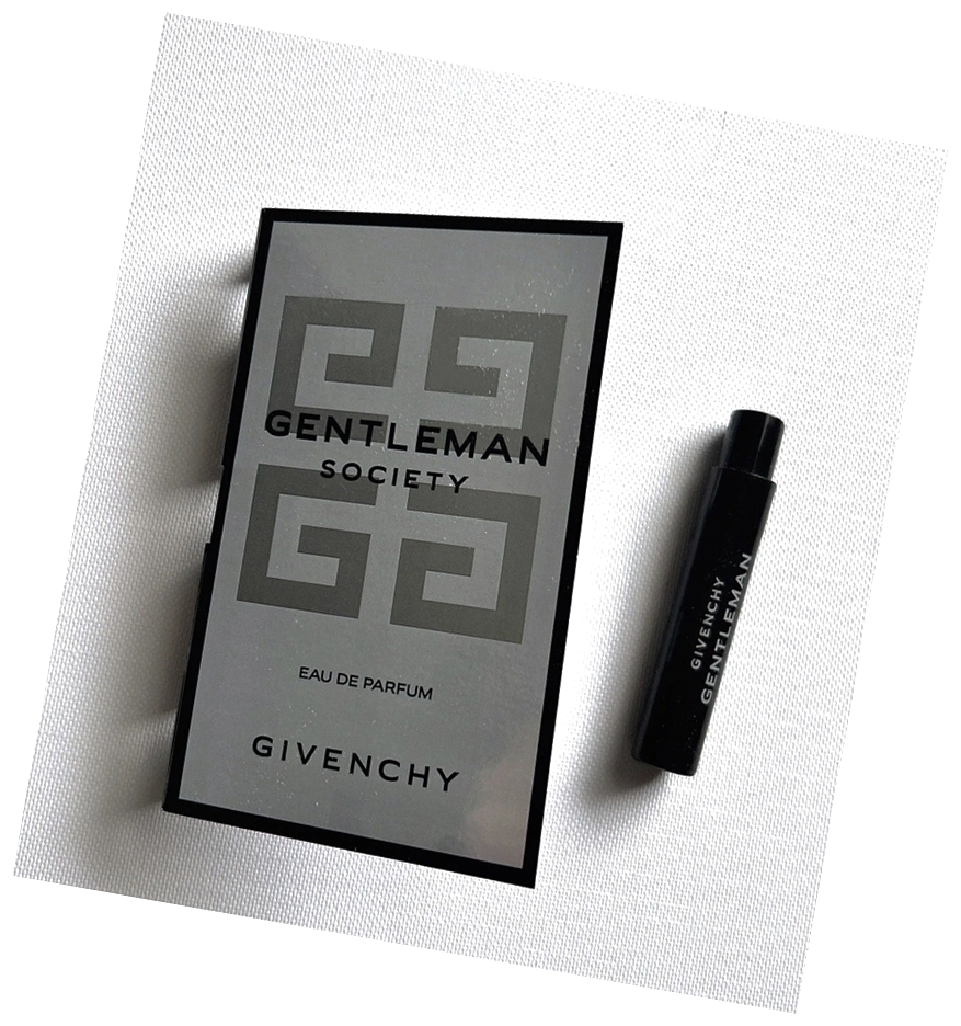 Givenchy Gentleman Society для мужчин Eau De Parfum 1 мл миниатюра - Джентльмен Сосаети духи