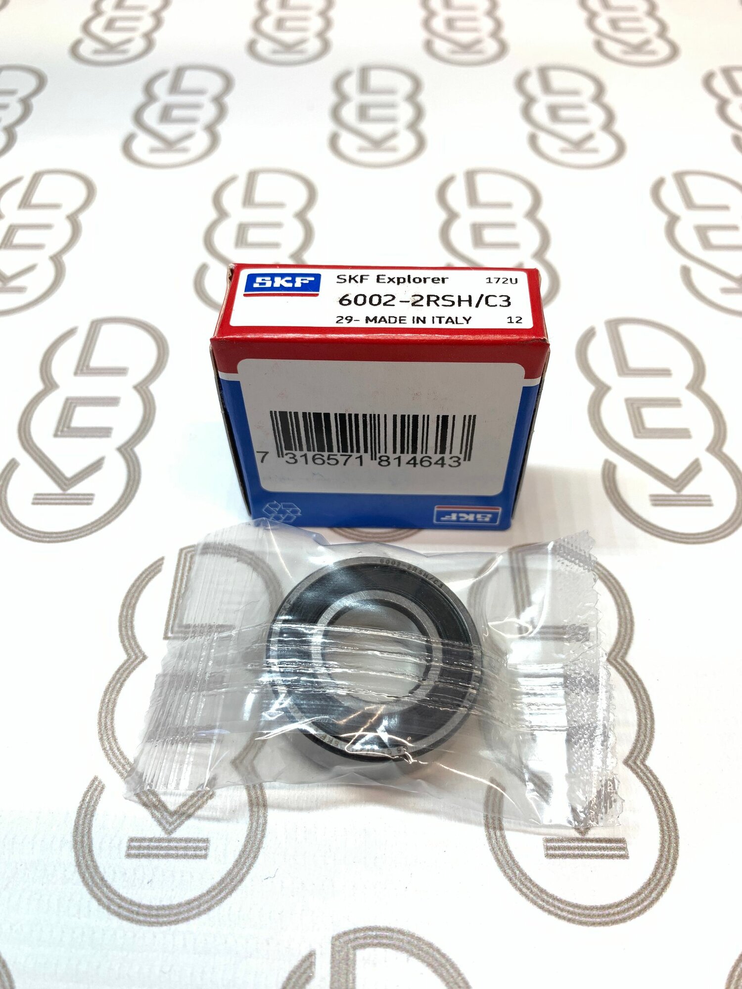 Подшипник SKF 6002 2RSH C3 с увеличенным тепловым зазором