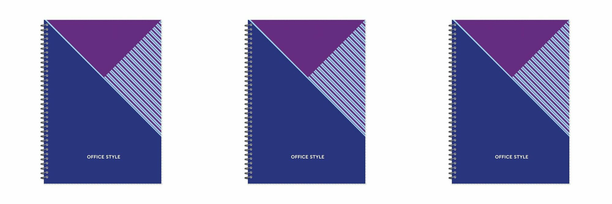 Attache Economy Бизнес-тетрадь в клетку Office Style, А4, 96 листов, 3 шт