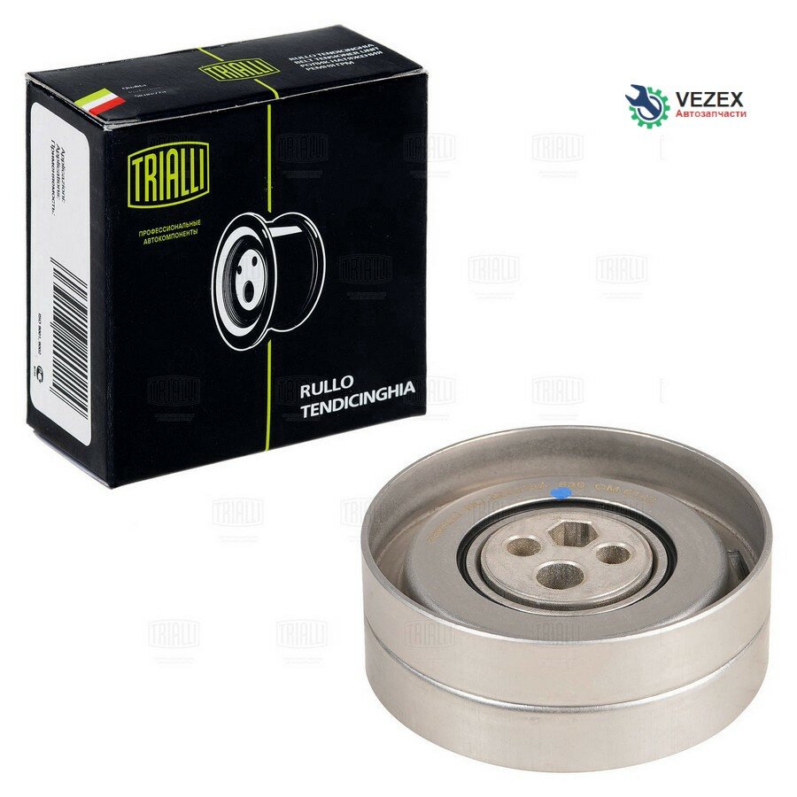 TRIALLI CM6143 Ролик ГРМ для а/м Audi A6 C4 (94-) 2.6i/2.8i (натяж.) (CM 6143)