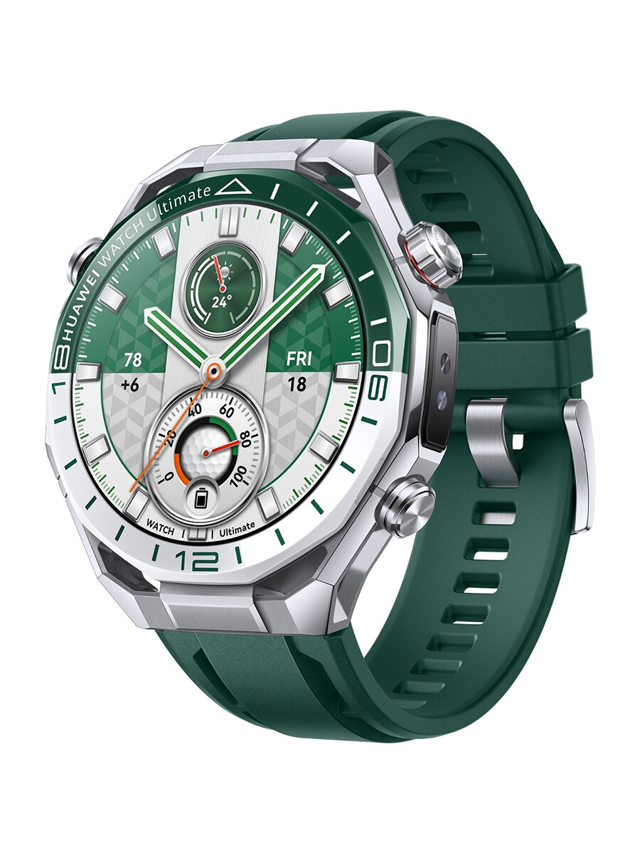 Huawei Watch Ultimate 2 Умные часы, 49mm, зеленые