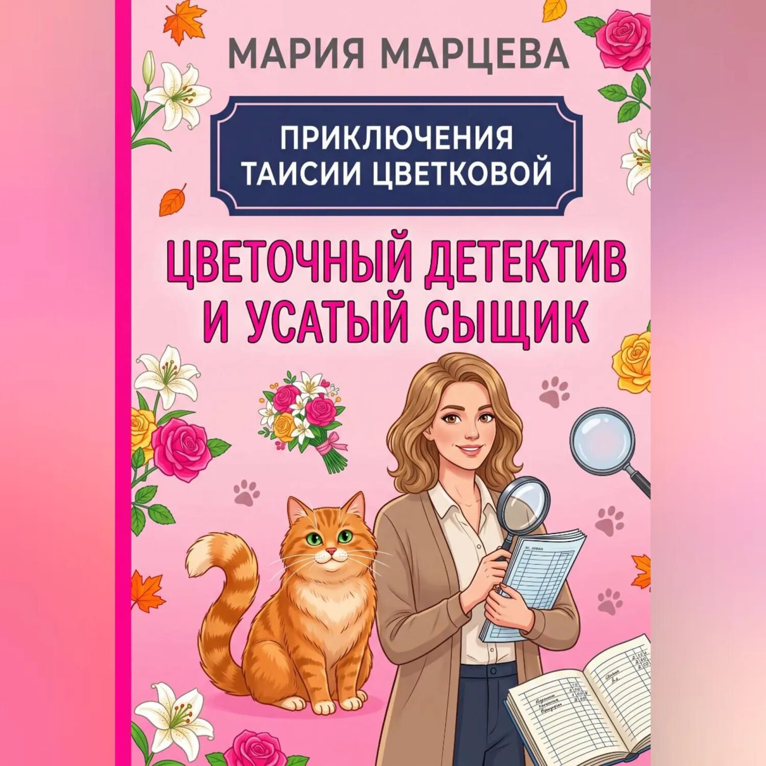 Приключения Таисии Цветковой. Цветочный детектив и усатый сыщик [Аудиокнига]
