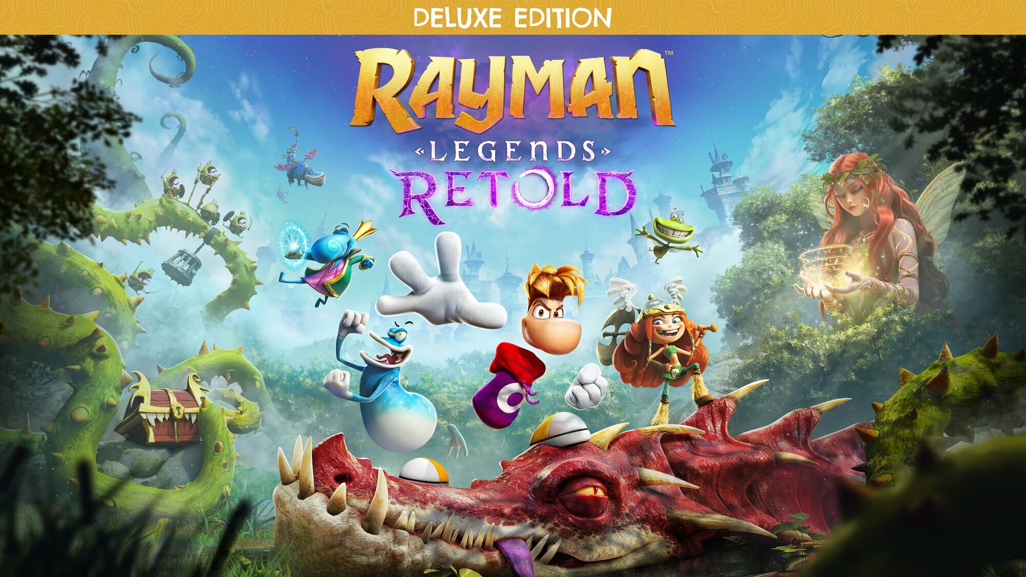 Игра Rayman Legends Retold Deluxe Edition, цифровое издание PlayStation 5, регион Турция / код пополнения баланса