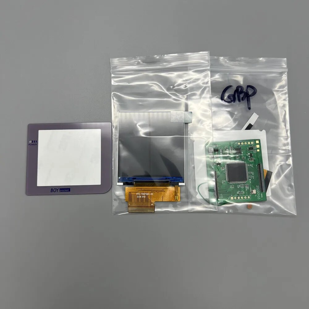 IPS экран 2.6 дюйма для Gameboy Pocket GBP 2.6 grey with LED
