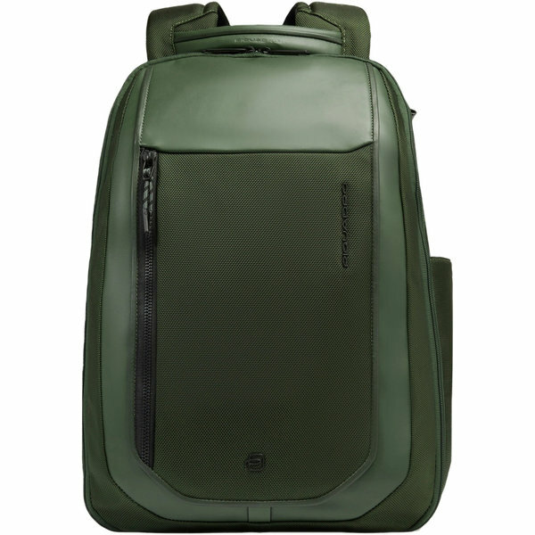 Рюкзак мужской Piquadro Lyss зеленый тимьяновый CA6928S143BM/VE полиэстер/натуральная кожа