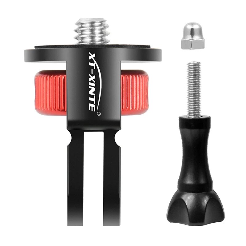 Поворотный адаптер для штатива 1/4 дюйма для GoPro Insta360 Red Combo