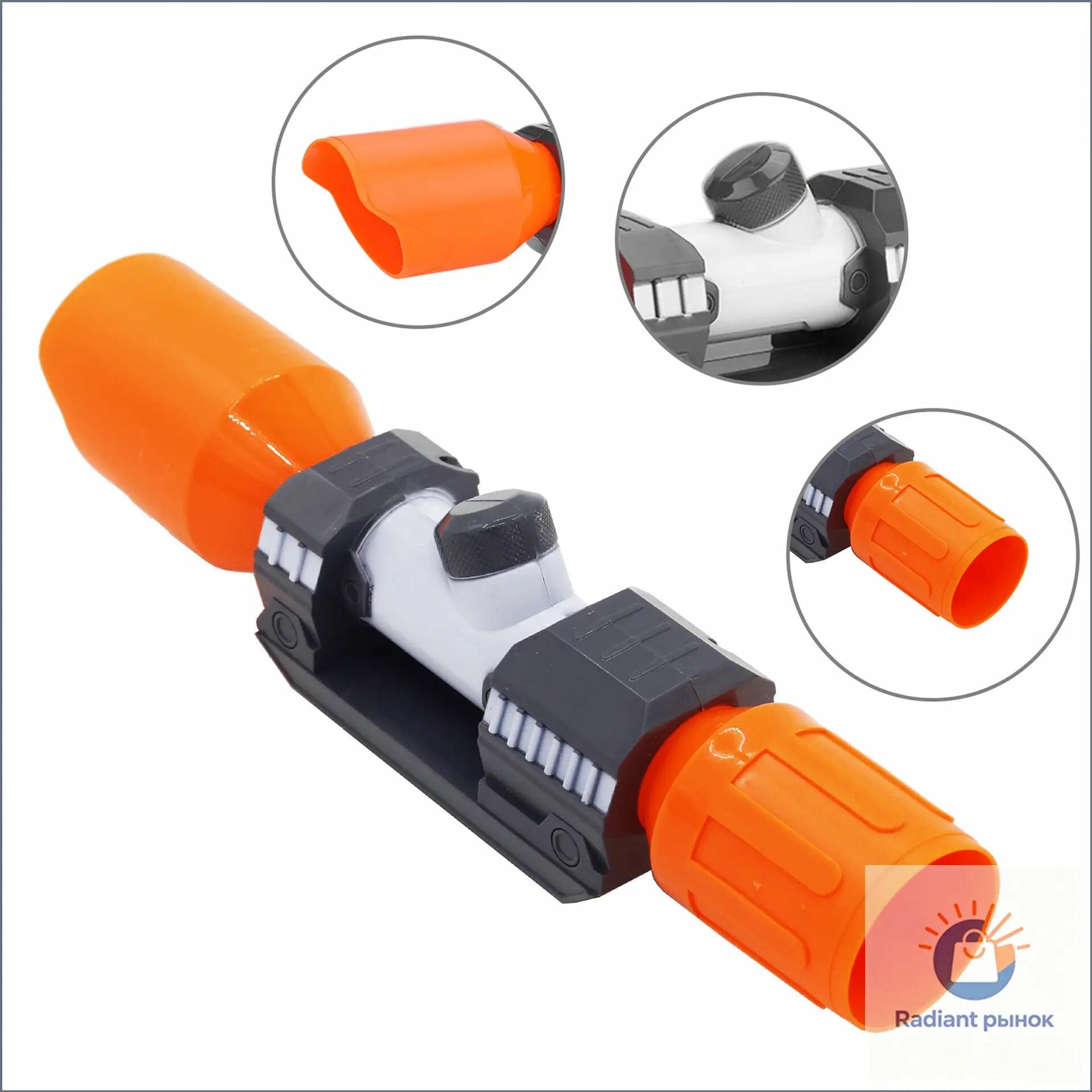 Оптический прицел для игрушечных пистолетов Nerf с крестообразной сеткой