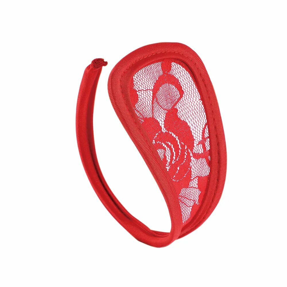 Красные стринги C-String, нижнее белье