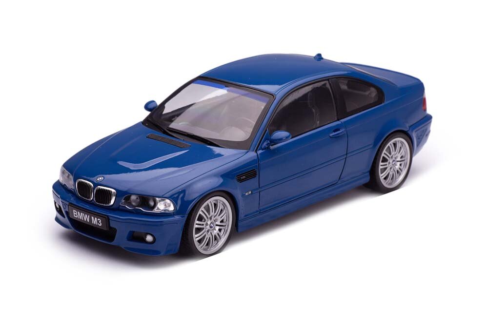 Модель коллекционная SOLIDO Bmw M3 E46 2000 blue / бмв М3 синий