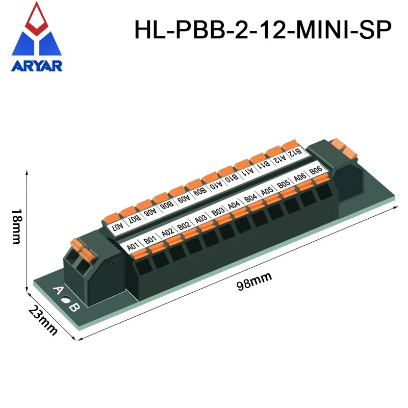 Распределительный модуль ARYAR HL-PBB-2-12-MINI-SP