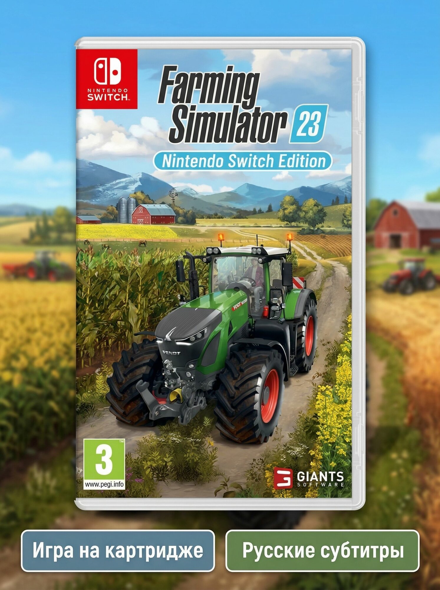 Игра Farming Simulator 23 (Nintendo Switch, Русские субтитры)