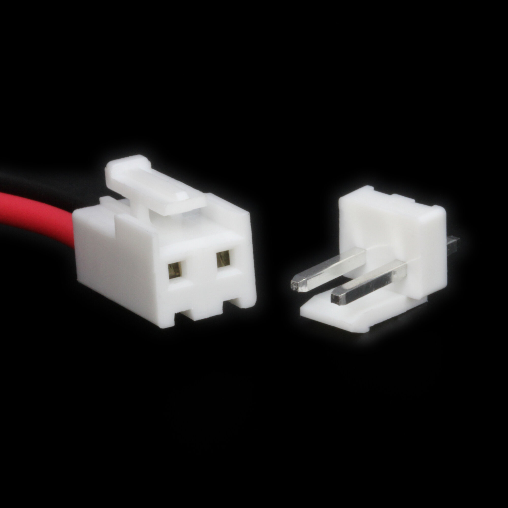 JST VH 3.96 мм 2pin кабель с разъемом 30см. / Разъем на плату JST VH 2pin / 5шт.