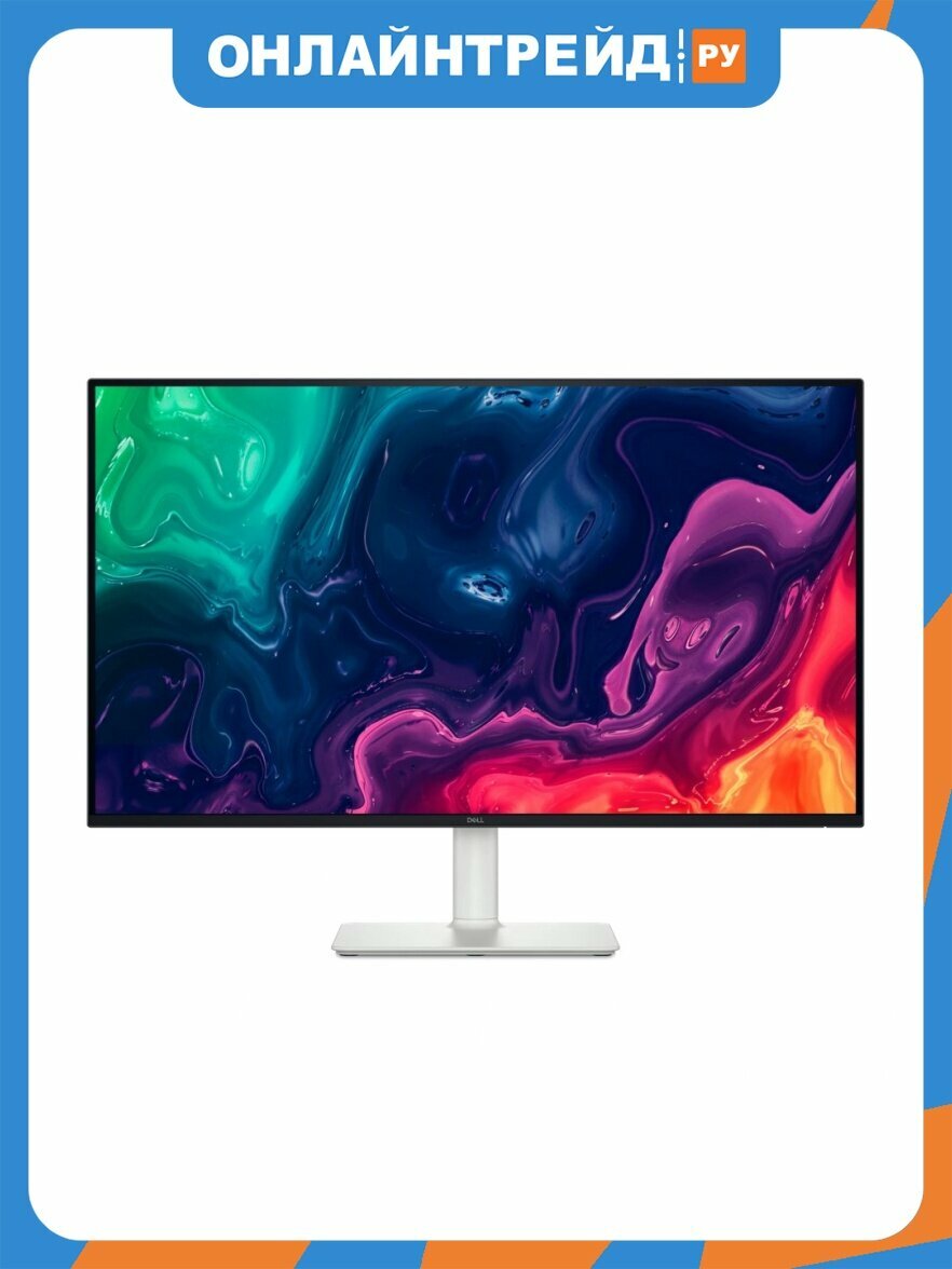 Монитор Dell S3225QS 31.5" серебристый/черный