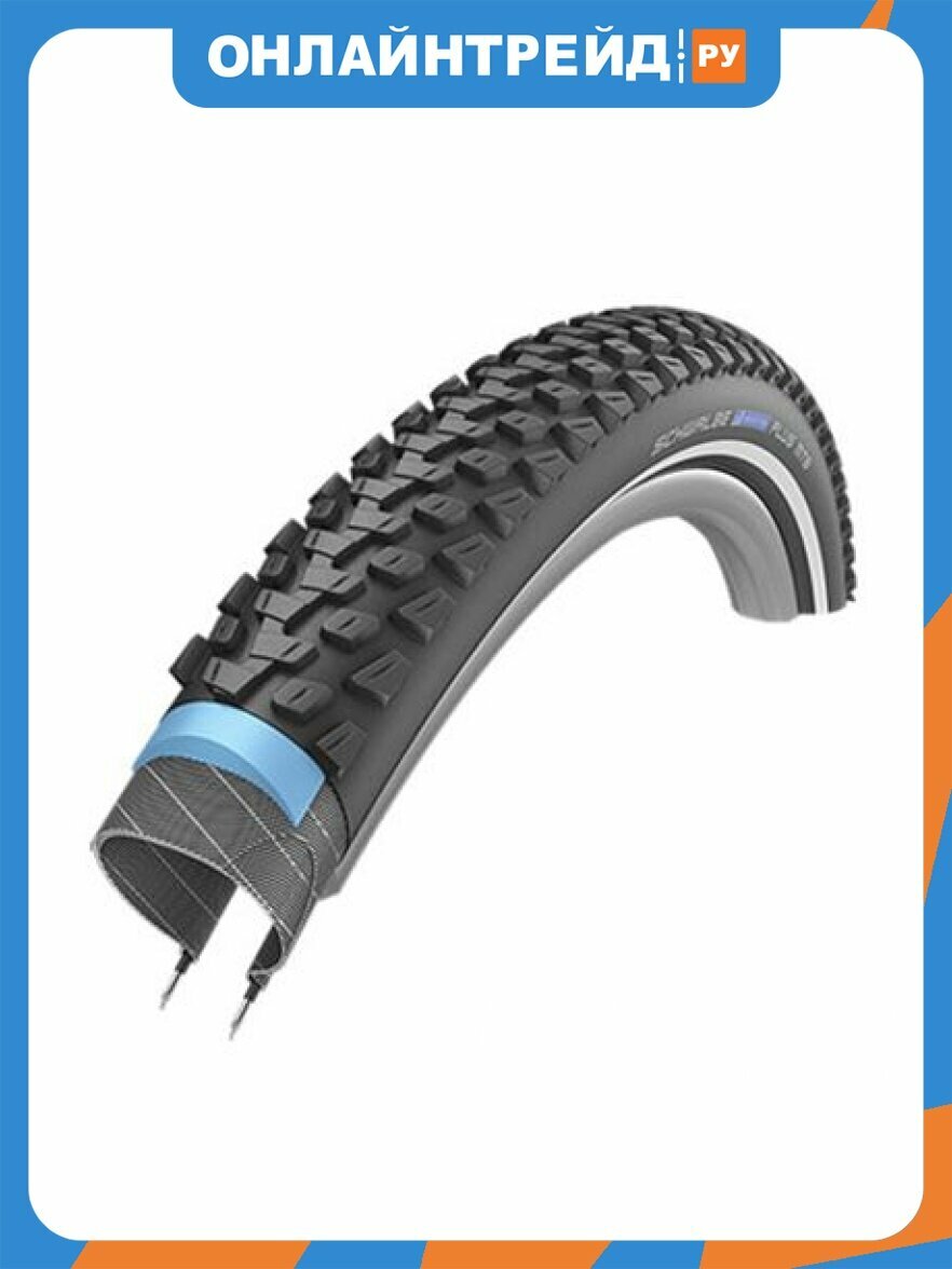 Покрышка Schwalbe 29x2.10 (54-622), MARATHON PLUS MTB Perf, SmartGuard, TwinSkin, B/B+RT HS468 DC 67EPI 36B, 11101025