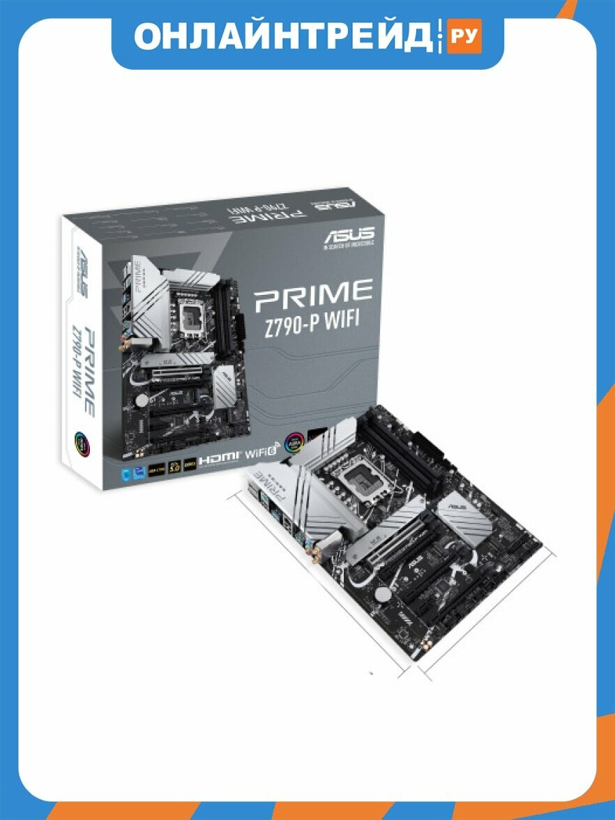 Материнская плата Asus PRIME Z790-P WIFI (LGA1700, ATX)