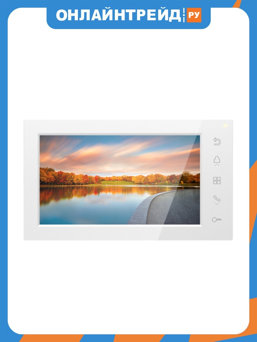 Монитор видеодомофона Tantos Amelie HD X (White)