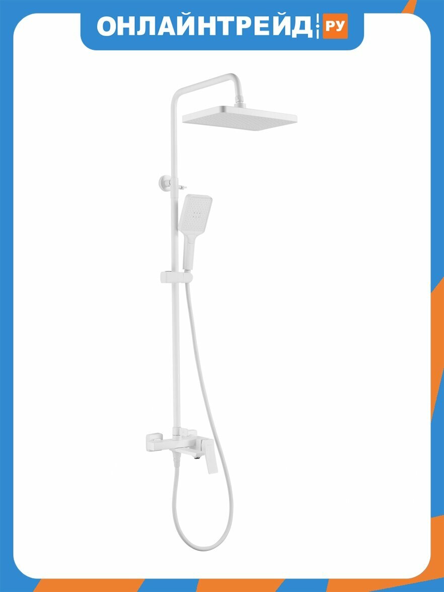 Душевая система Shevanik S4436C, белый
