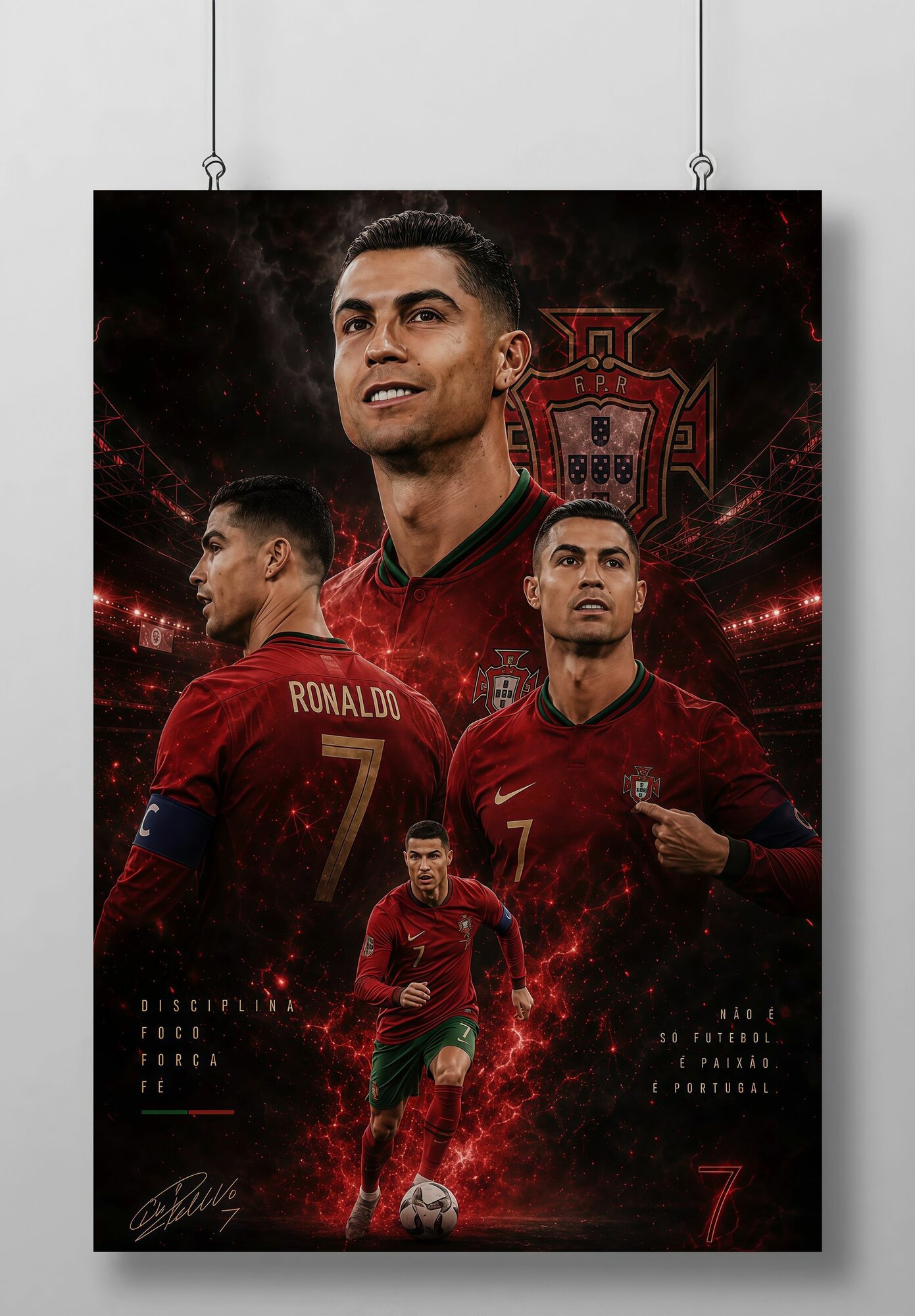 Постер / Плакат Криштиану Роналду (Cristiano Ronaldo)