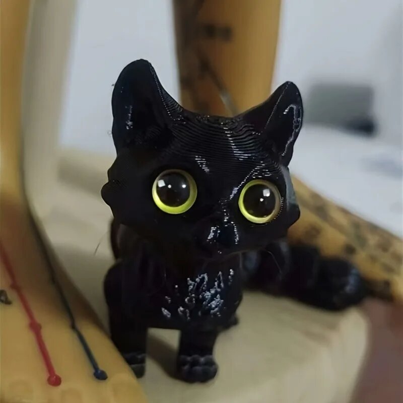 3D-печать фигурки кошки FUYAOZHISHANG Black