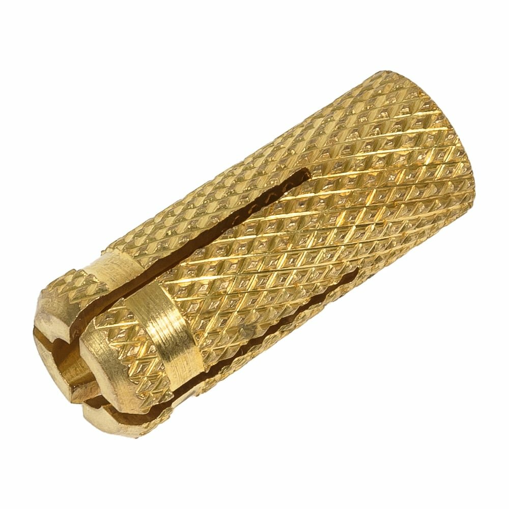 Латунный анкер Металлсервис цанга с насечками, М10x33 мм, 1 шт. 1255930