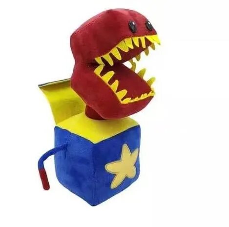 Мягкая игрушка Boxy Boo 30 см, монстрик Бокси Бу из Poppy Playtime, плюшевый антистресс, Project Playtime, для детей и фанатов