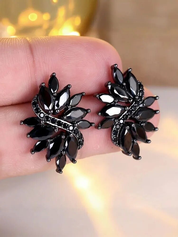 Серьги, фианит