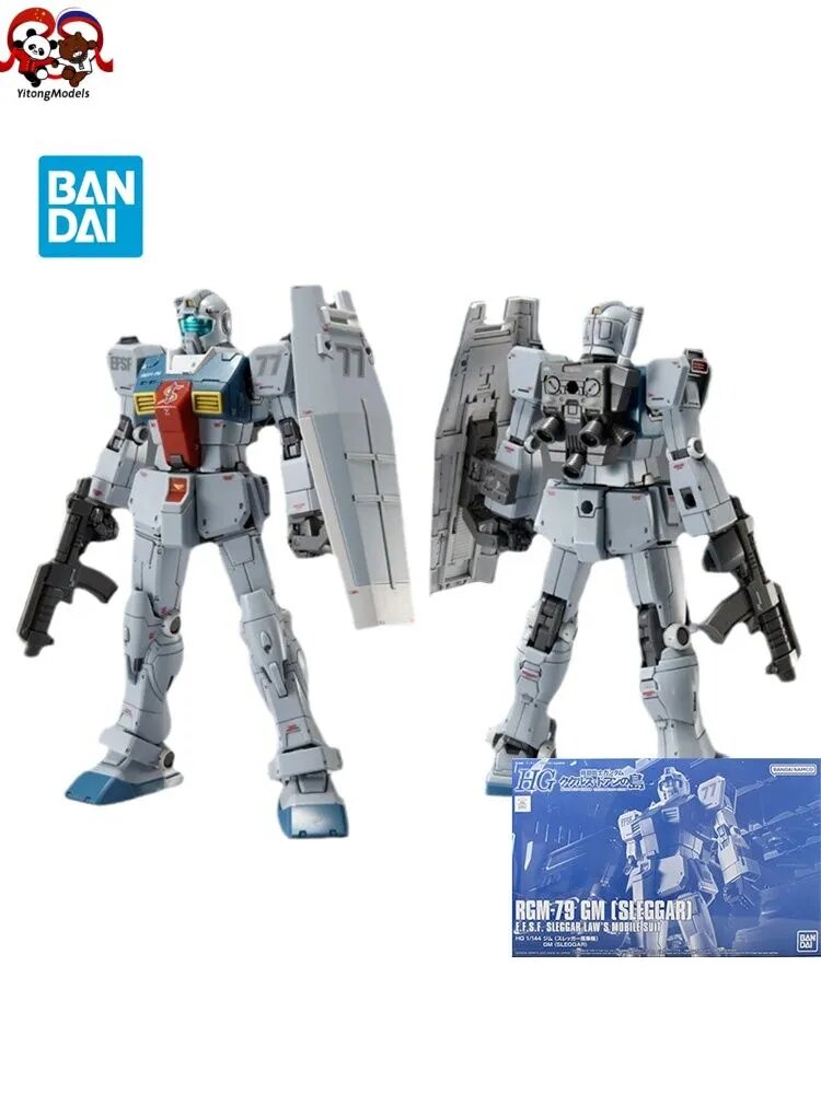 Сборка роботов BANDAI GUNDAM HG Doan Island Net Limited Edition RGM-79 GM (Shrega's plane)