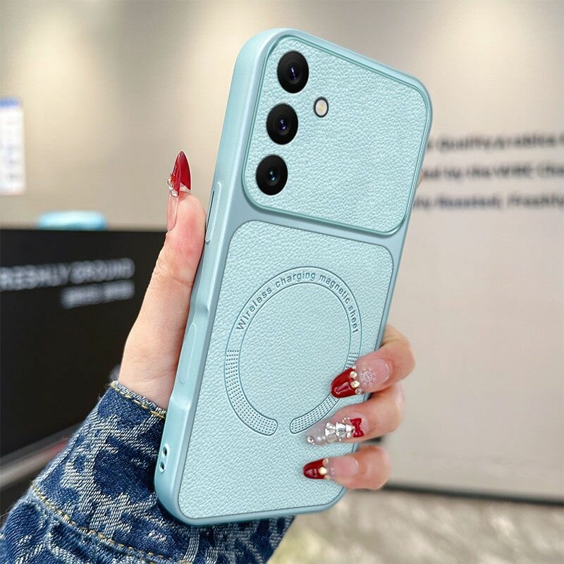 Чехол для Samsung Galaxy S25 кожа TPU антиударный чехол