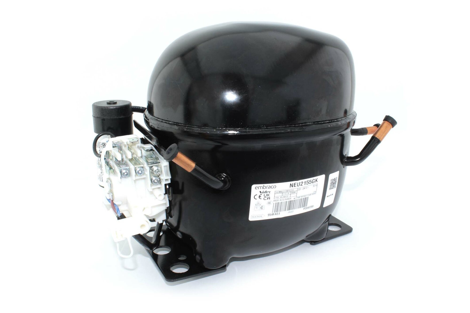 Компрессор NEU 2155 GK Embraco Aspera LBP - низко t (R-404, -23,3 С 586Вт)