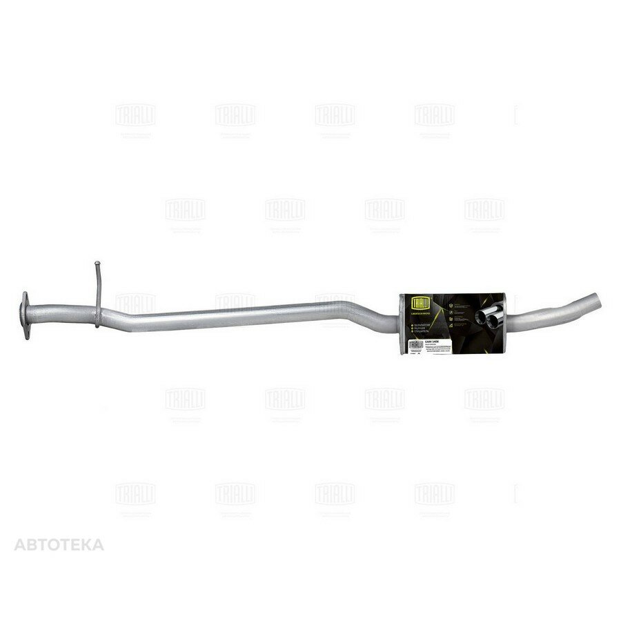Резонатор NISSAN QASHQAI (06-) 1.6I доп. (алюм. сталь) TRIALLI EAM1408