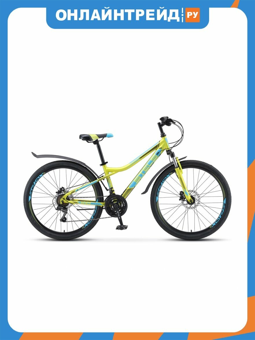 Горный велосипед Stels 26" Navigator 510 D (14" Салатовый)