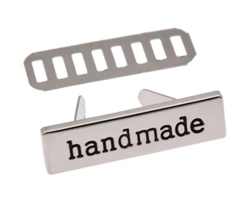 10 штук 36*10 мм Ручной работы handmade Металлические бирки