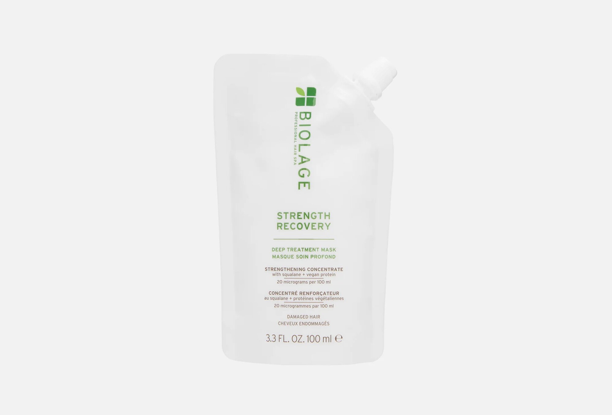 BIOLAGE Strength Recovery Восстанавливающая маска-концентрат для поврежденных волос 100 мл