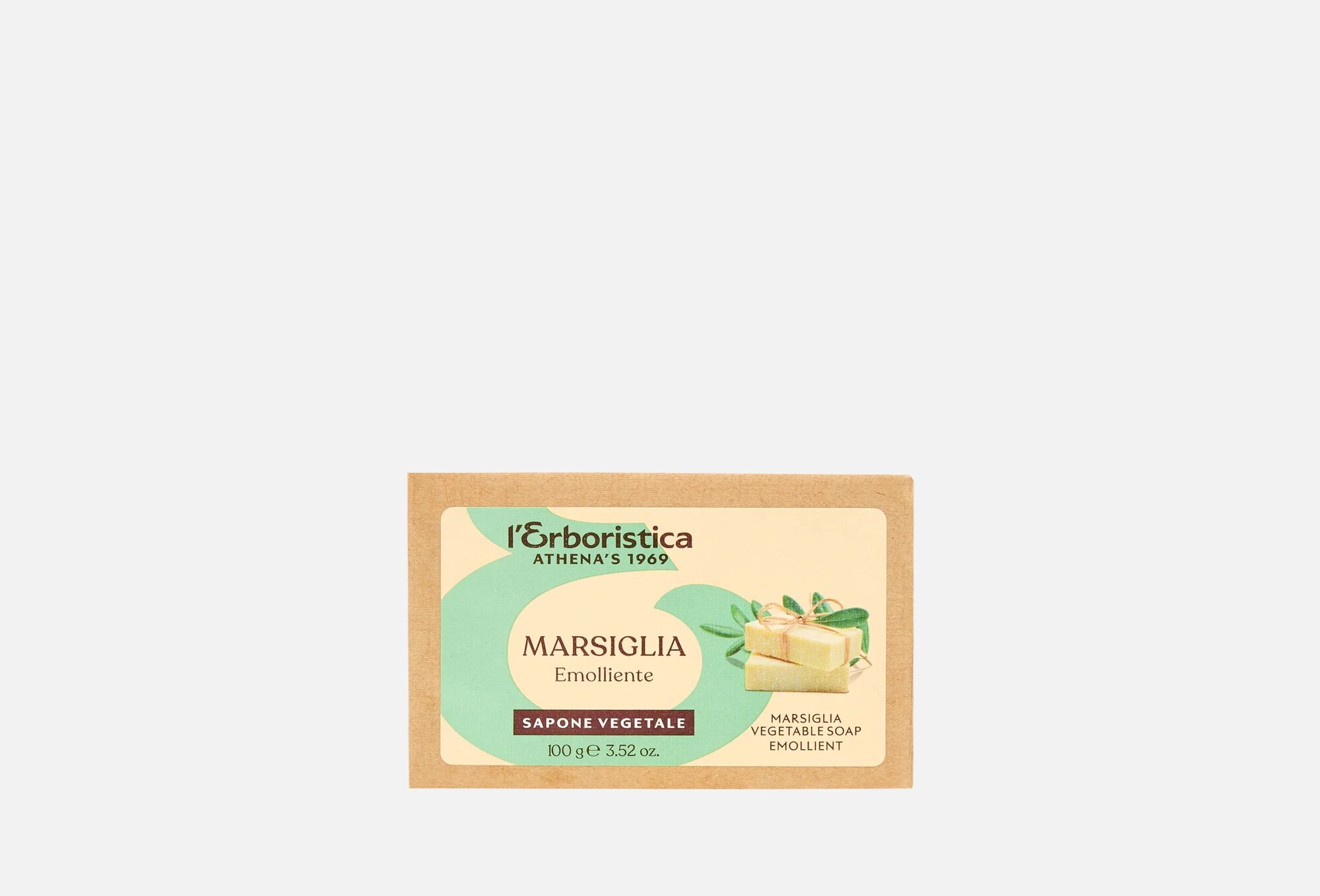 L'ERBORISTICA Vegetable Мыло твердое Марсельское 125г