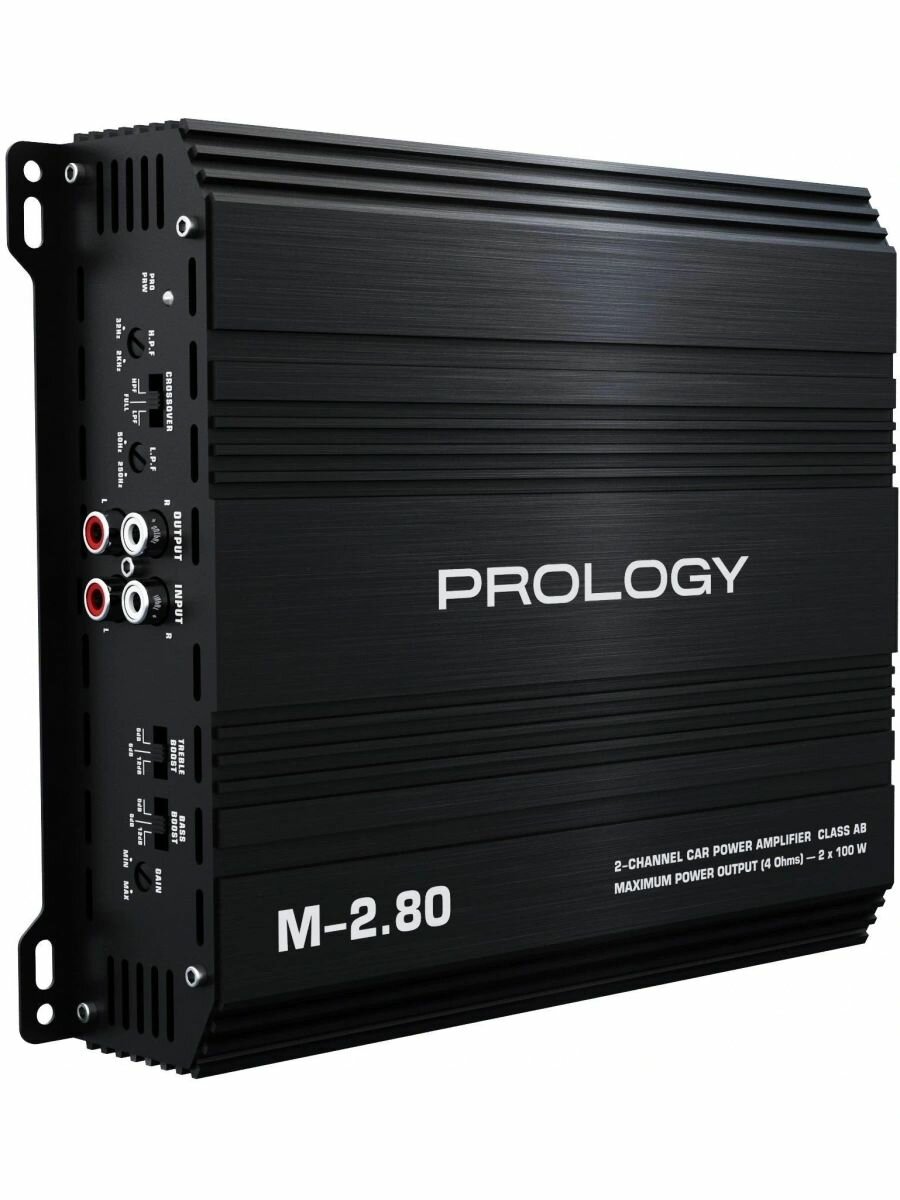 Усилитель автомобильный Prology M-2.80 двухканальный Amplifier Prology M-2.80 2channel