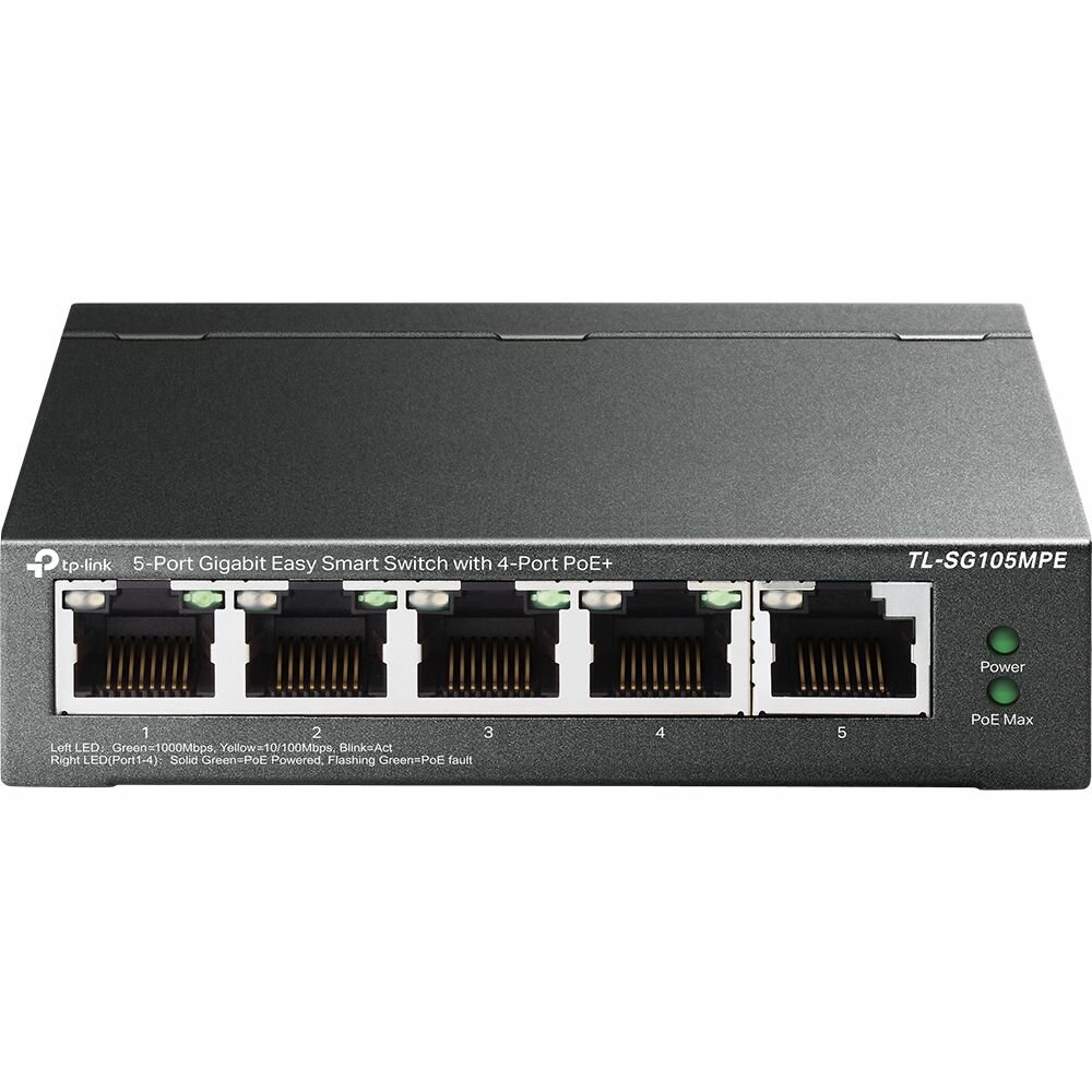 Коммутатор TP-Link TL-SG105MPE — фото 1