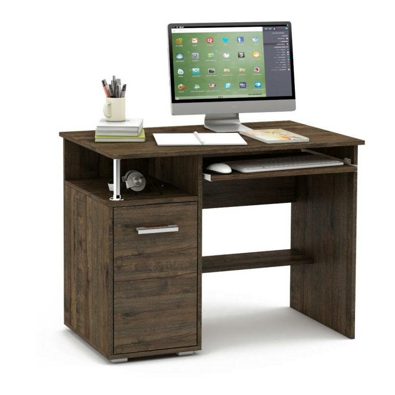 Компьютерный стол Денвер-2К дуб апрель тёмный