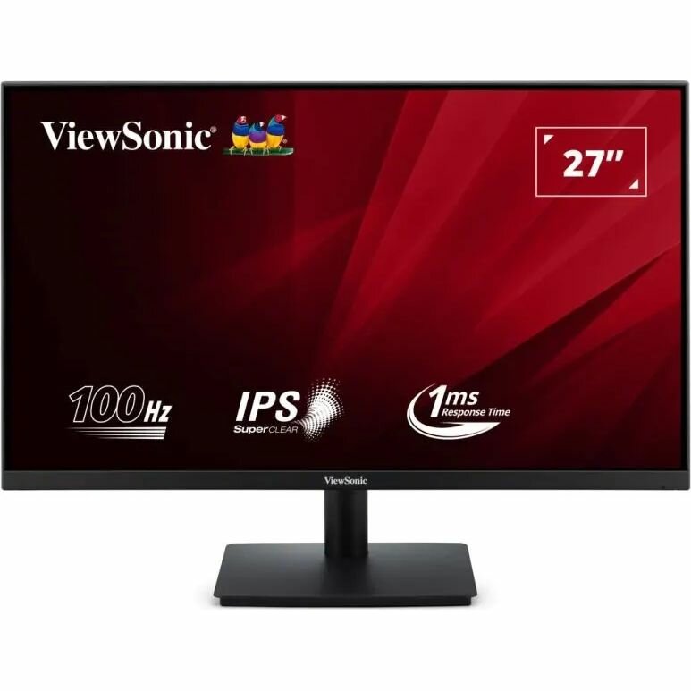 Монитор 27" ViewSonic VA270-H-2 IPS 1920x1080, 100 Гц, 1 мс (MPRT), 16:9, 300 кд/м , HDMI 1.4, VGA, Flicker.