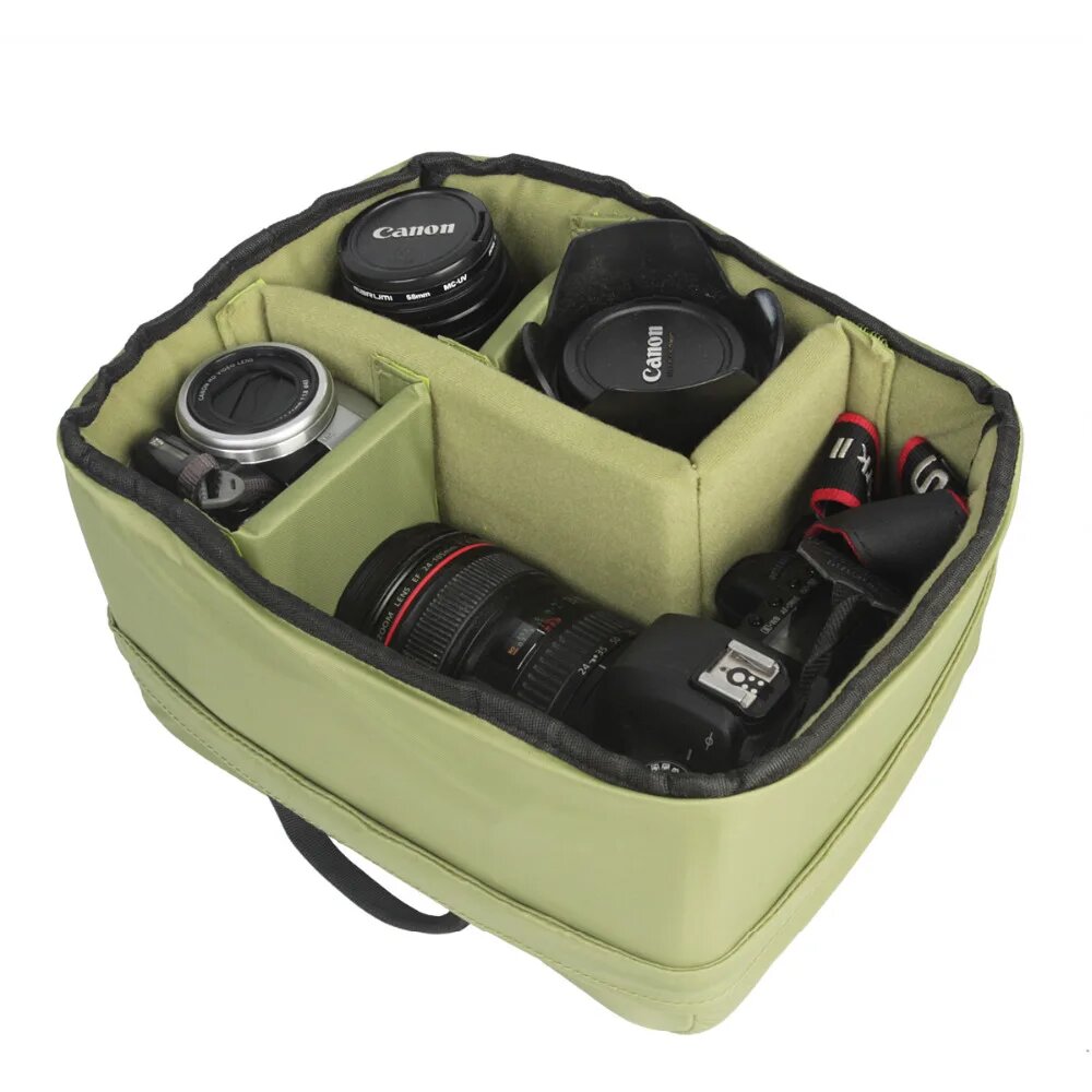 Водонепроницаемый Камера лайнер защитный чехол Мягкий противоударный DSLR SLR Объективы для фотоаппаратов сумка Вставить Мягкий Камера сумка