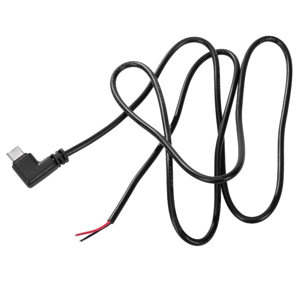 Кабель USB-C — открытый конец 2Pin, 22AWG, 2m - локоть