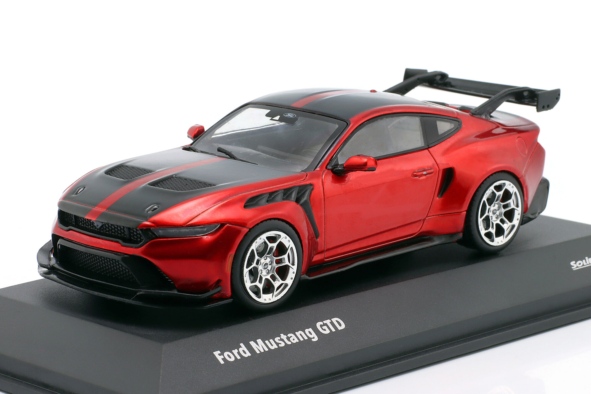 Модель коллекционная SOLIDO Ford mustang gtd year 2025 red metallic / форд мустанг гтд красный металлик
