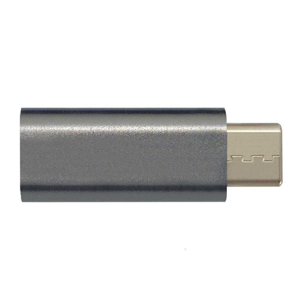 Зарядный USB-C кабель с защитой от утечки данных, космический серый