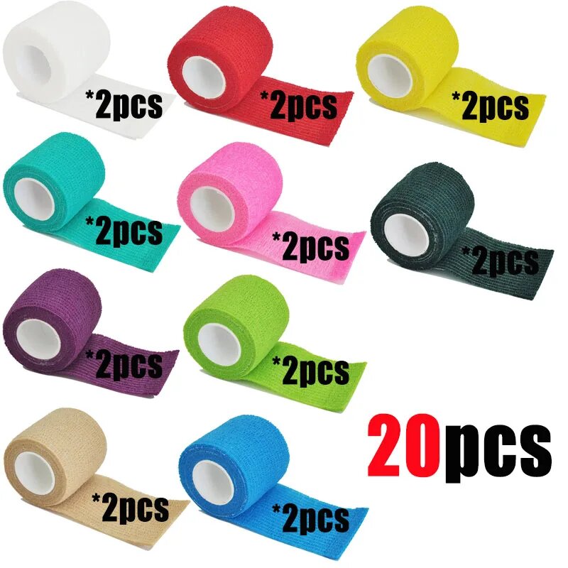 Эластопласт спортивный самоклеящийся 7.5cm, 20pcs