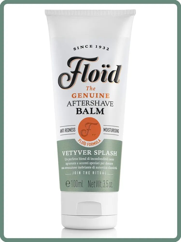 Floid, Vetyver Splash, Бальзам после бритья, 100мл