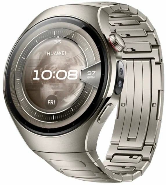 Смарт-часы HUAWEI WATCH 5, Поддержка esim, глобальная версия, 46mm, Серебро